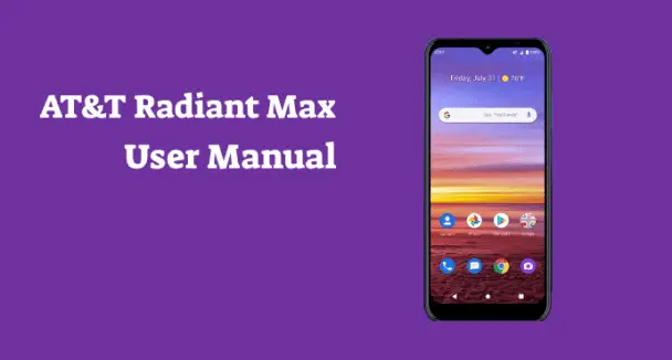AT&T Radiant Max User Manual - PhoneCurious