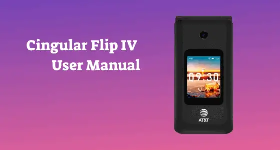 AT&T Cingular Flip IV User Manual - PhoneCurious