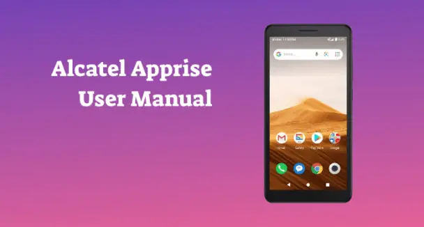 Alcatel Apprise User Manual - PhoneCurious