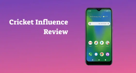 Cricket Influence Review: Fingerprint Sensor, Cheap Price - PhoneCurious