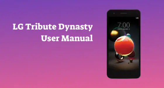 LG Tribute Dynasty (LG SP200) User Manual - PhoneCurious