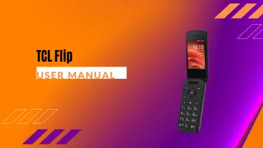 TCL Flip Phone (4056L/4056W) User Manual - PhoneCurious