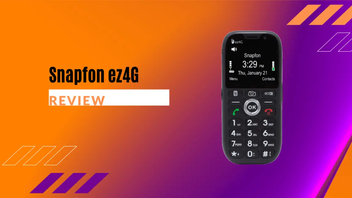 Snapfon ez4G Review: Affordable and Tactile Phone For Seniors ...