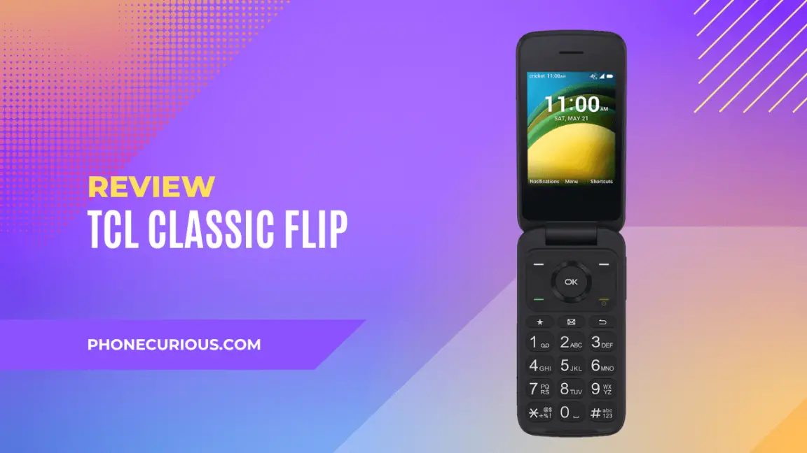 TCL Classic Flip Phone Review (Cricket Wireless) - PhoneCurious