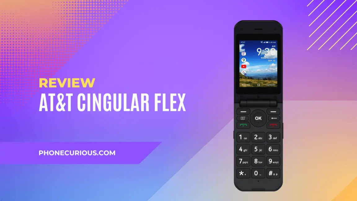AT&T Cingular Flex Flip Phone Review: No-Hassle Phone - PhoneCurious