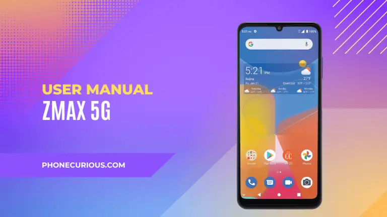Consumer Cellular ZMax 5G User Manual - PhoneCurious