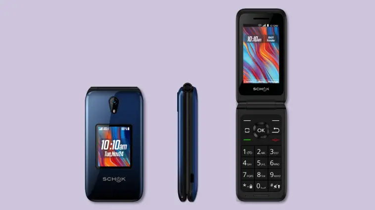 Schok Classic Flip Phone 4G Review: Minimalist Phone with A Modern ...