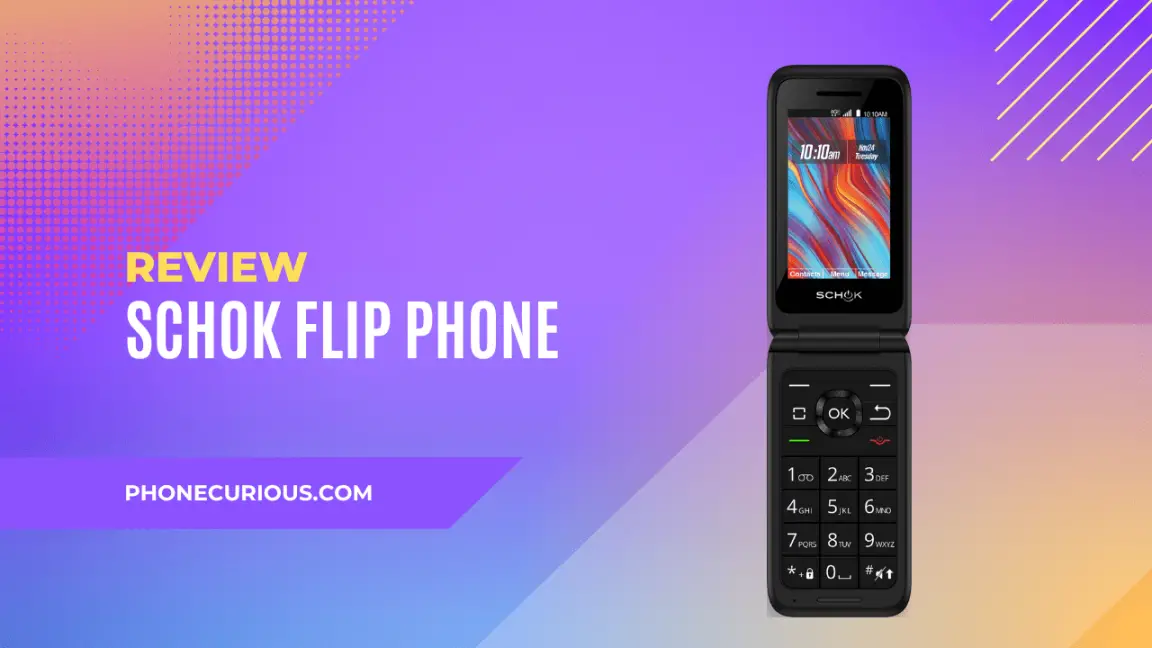 Schok Classic Flip Phone 4G Review: Minimalist Phone with A Modern ...