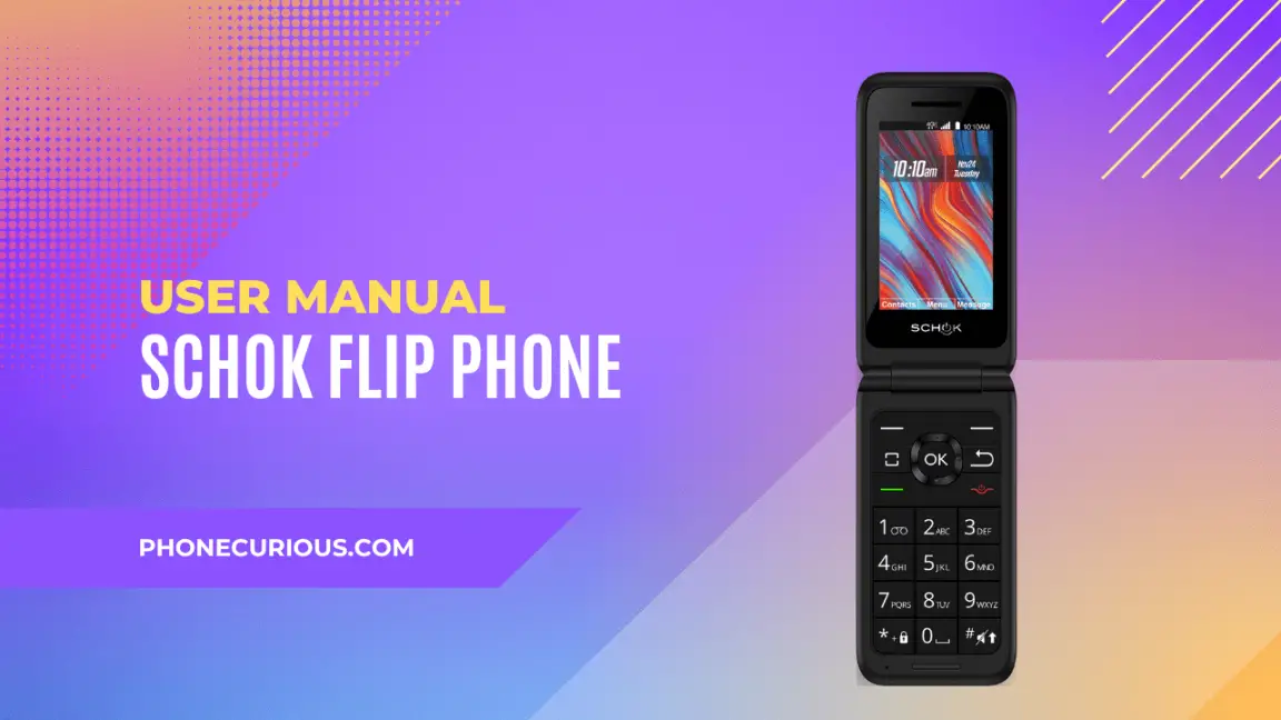 Schok Classic Flip Phone User Manual - PhoneCurious