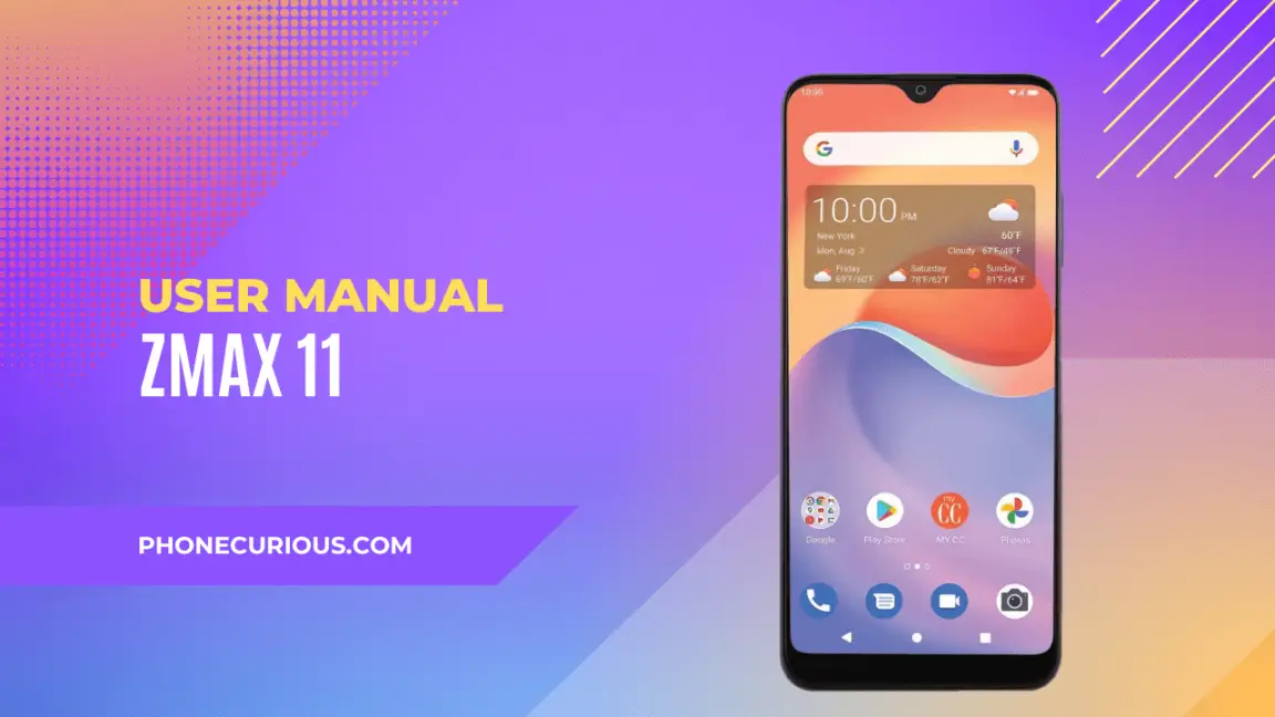 Consumer Cellular ZMax 11 User Manual - PhoneCurious