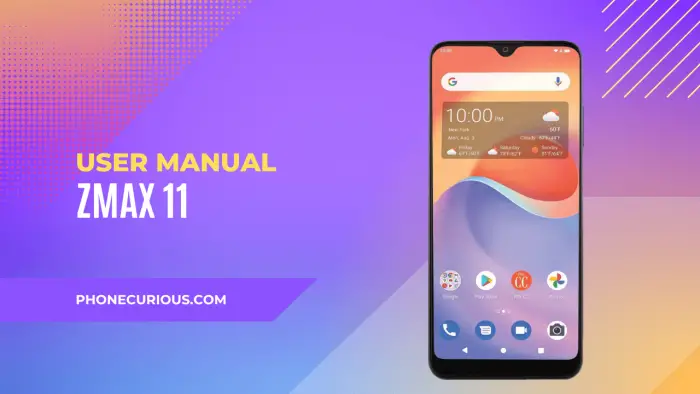 Consumer Cellular ZMax 11 User Manual - PhoneCurious