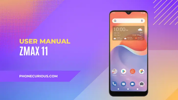 Consumer Cellular ZMax 11 User Manual - PhoneCurious