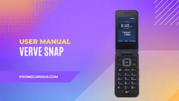 Consumer Cellular Verve Snap User Manual - PhoneCurious