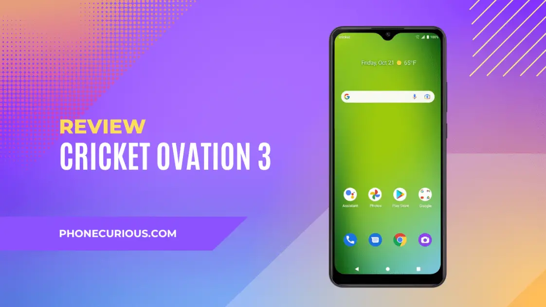 Cricket Ovation 3 Review (Cricket Wireless) - PhoneCurious