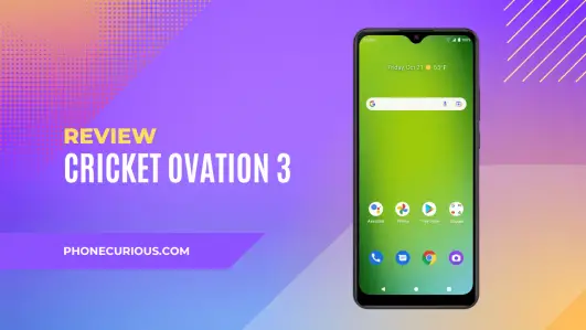 Cricket Ovation 3 Review (Cricket Wireless) - PhoneCurious