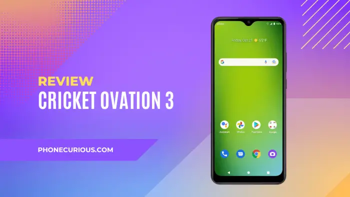 Cricket Ovation 3 Review (Cricket Wireless) - PhoneCurious