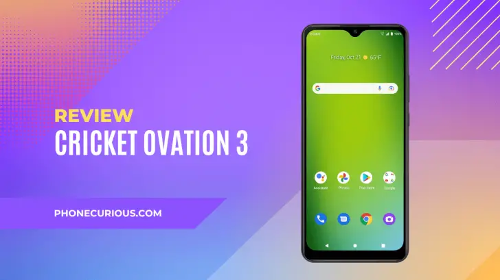 Cricket Ovation 3 Review (Cricket Wireless) - PhoneCurious