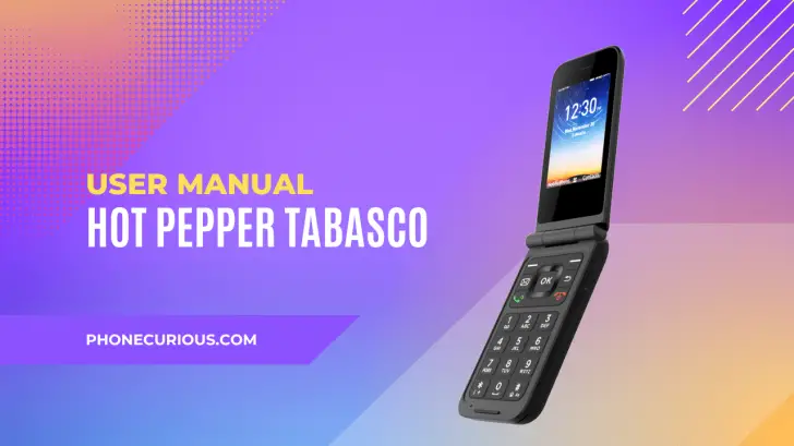 Hot Pepper Tabasco User Manual - PhoneCurious