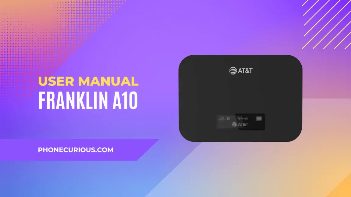 AT&T Franklin A10 (RT410) User Manual - PhoneCurious