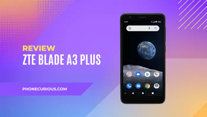 ZTE Blade A3 Plus Review: Lightweight Device With Android 11 Go - PhoneCurious