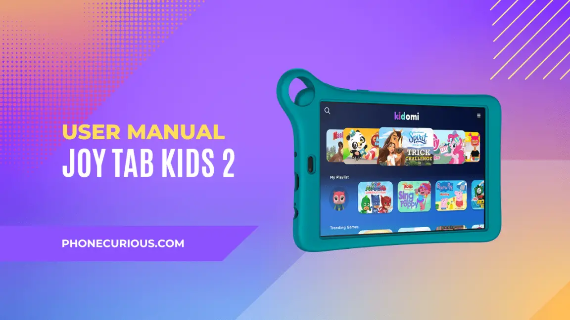 Alcatel Joy Tab Kids 2 User Manual - PhoneCurious