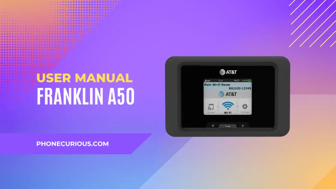 AT&T Franklin A50 (RG2102) User Manual - PhoneCurious