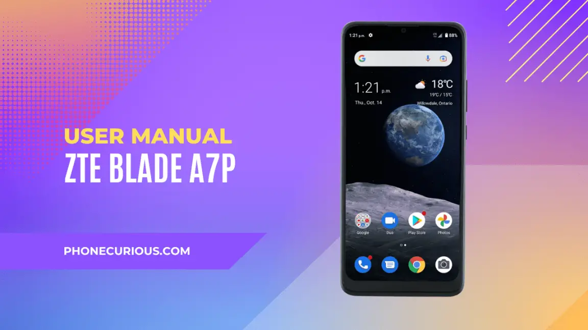 ZTE Blade A7P User Manual - PhoneCurious
