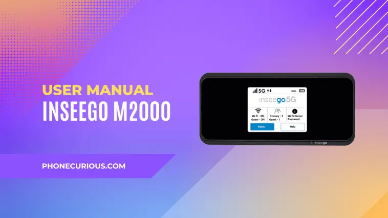 Inseego 5G MiFi M2000 Mobile Hotspot User Manual - PhoneCurious