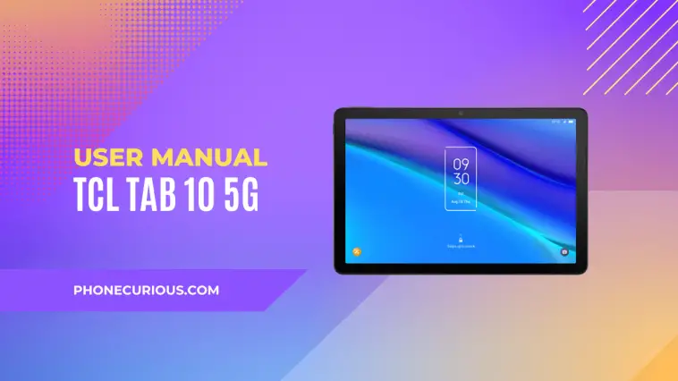 TCL TAB 10 5G User Manual - PhoneCurious