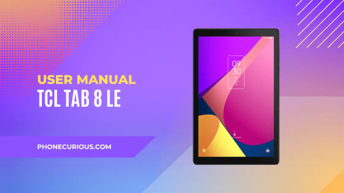 TCL TAB 8 LE User Manual - PhoneCurious