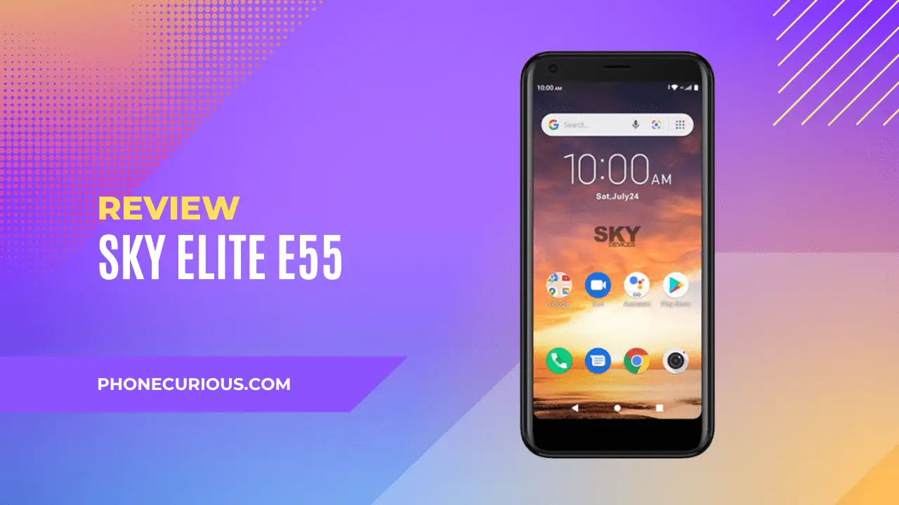 SKY Elite E55 Review (Access Wireless) - PhoneCurious
