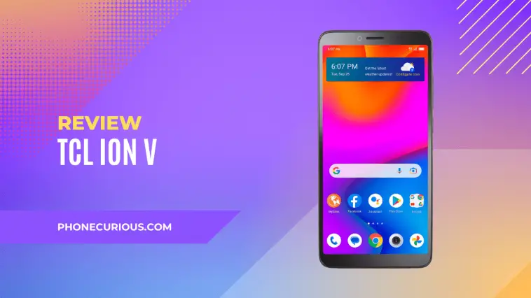 TCL ION V (T607DL) Review - PhoneCurious