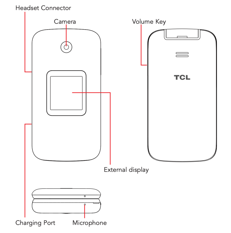 TCL Flip Phone Manual / User Guide - PhoneCurious
