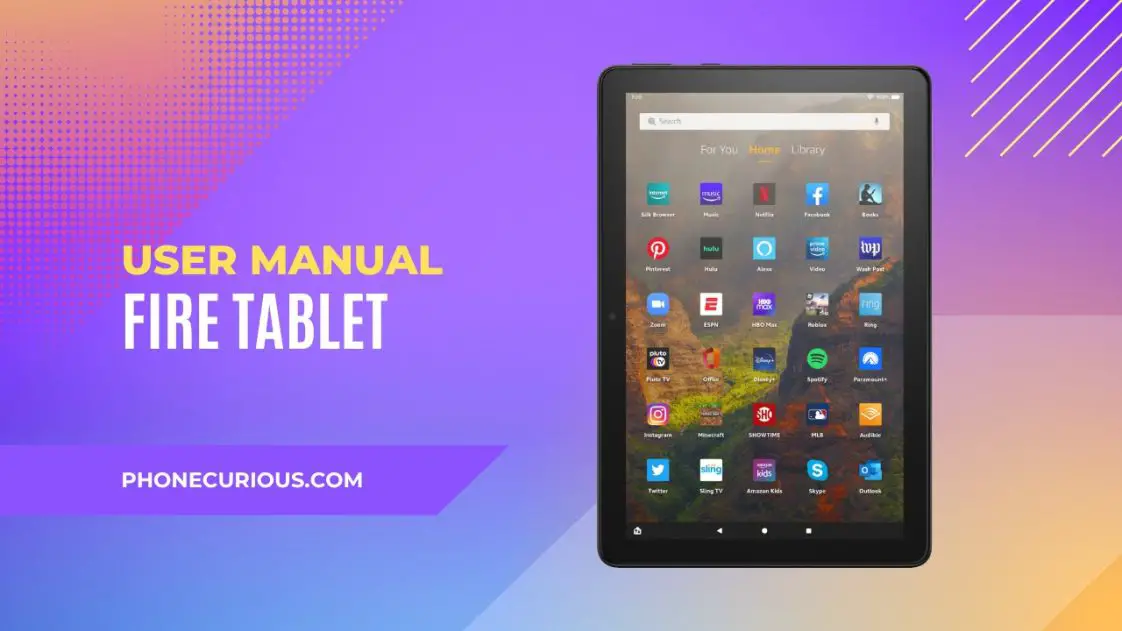 Amazon Fire 7 Tablet User Manual / User Guide (PDF) - PhoneCurious