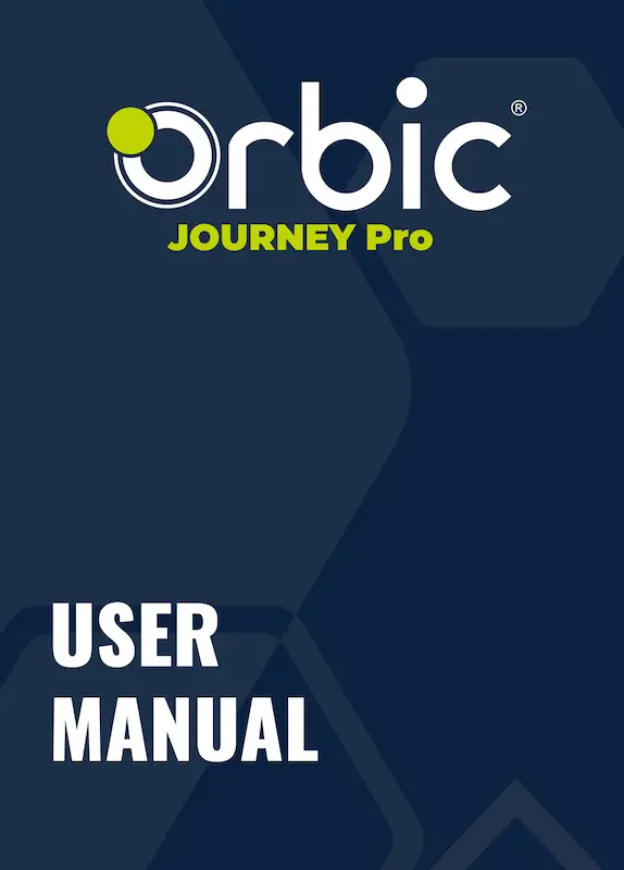 Orbic Journey Pro User Manual - PDF Download
